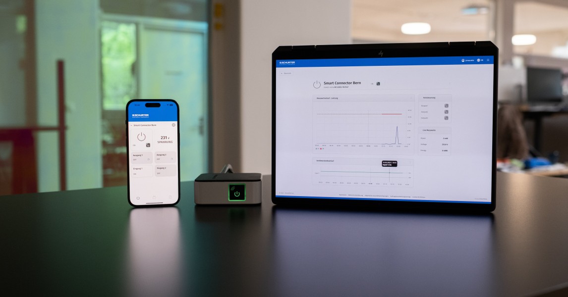 SCHURTER Smart Connector | Ein Projekt von Apps with love